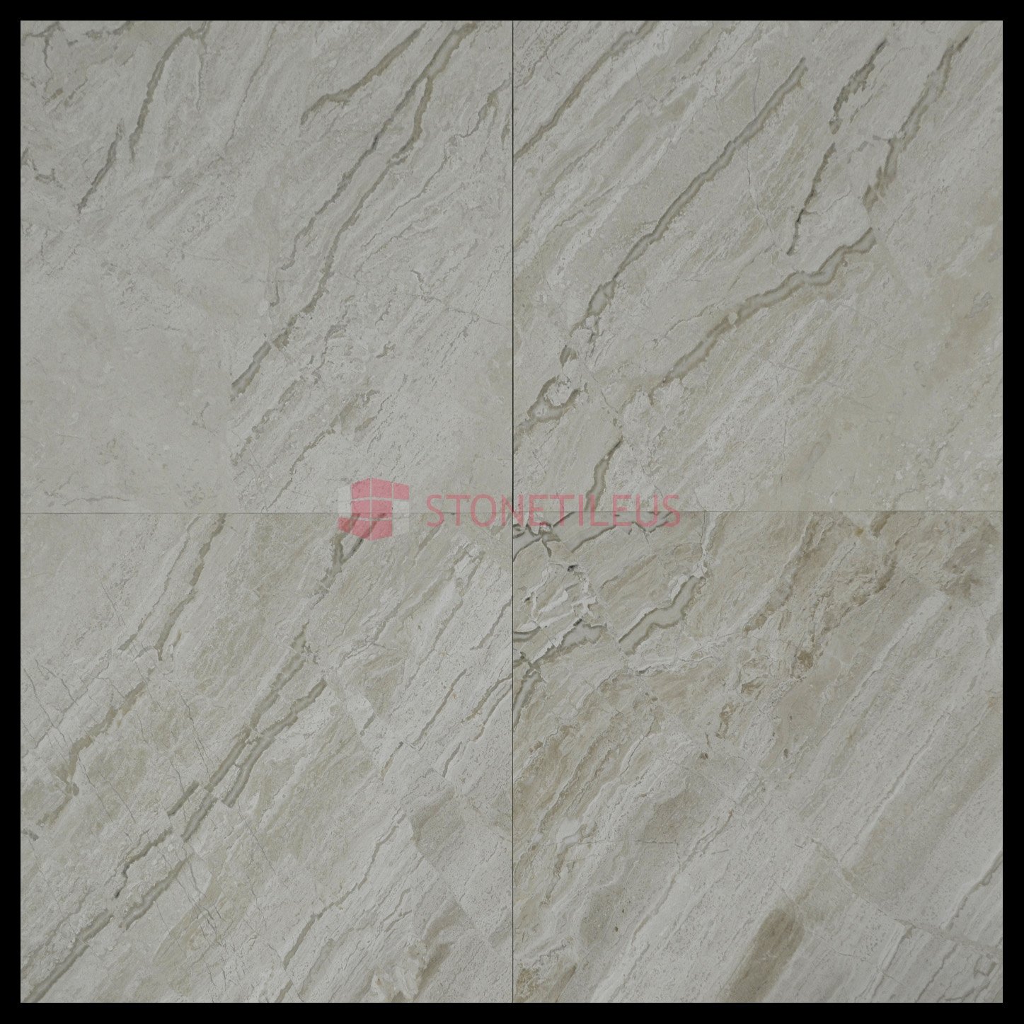 Venice Light Polished Marble Tiles 24x24 - Wholesale Paver